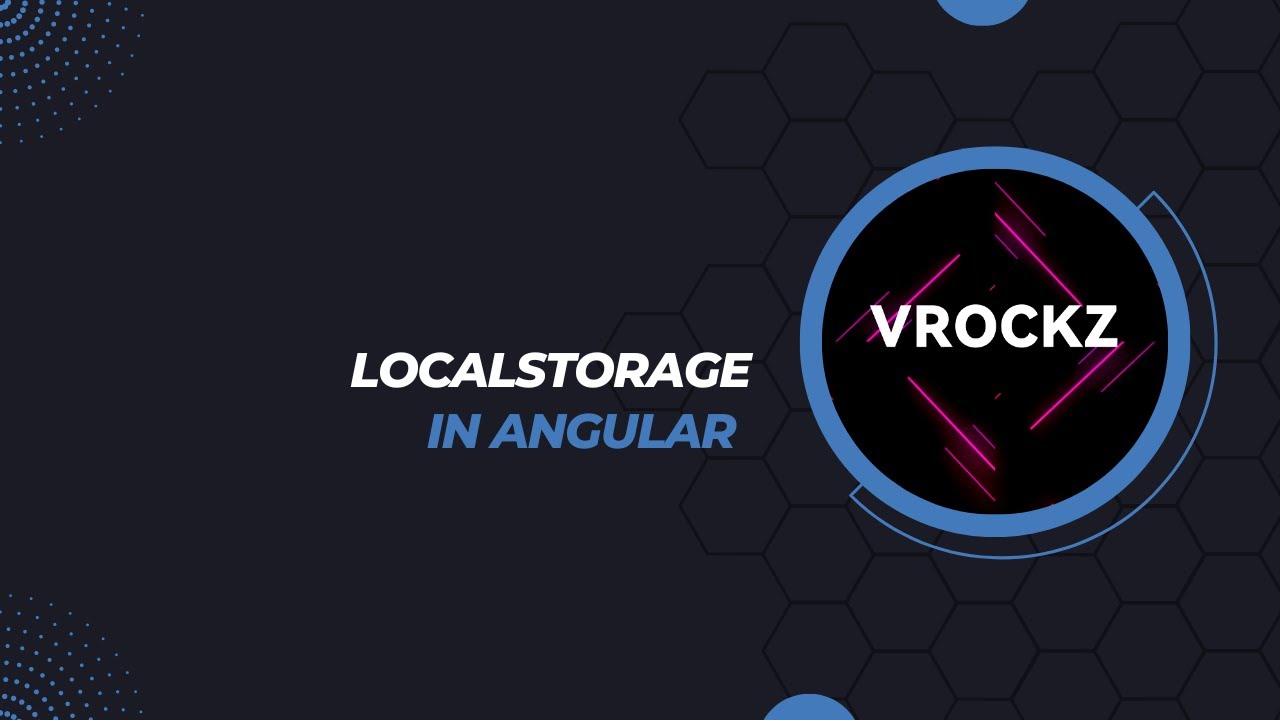 Localstorage in angular #storage