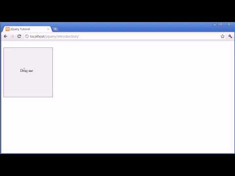 Learn jQuery Tutorial 145 Droppable - Mind Luster