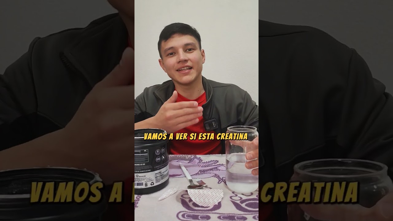 Probando la CREATINA de HOLIX LAB 🧪 🔬 #creatina #creapure #review #fitness #analisis #gym