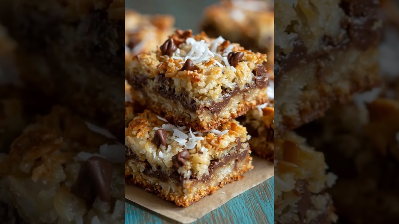 Magic Cookie Bars Discover the Ultimate Recipe Today! #bars#cookies