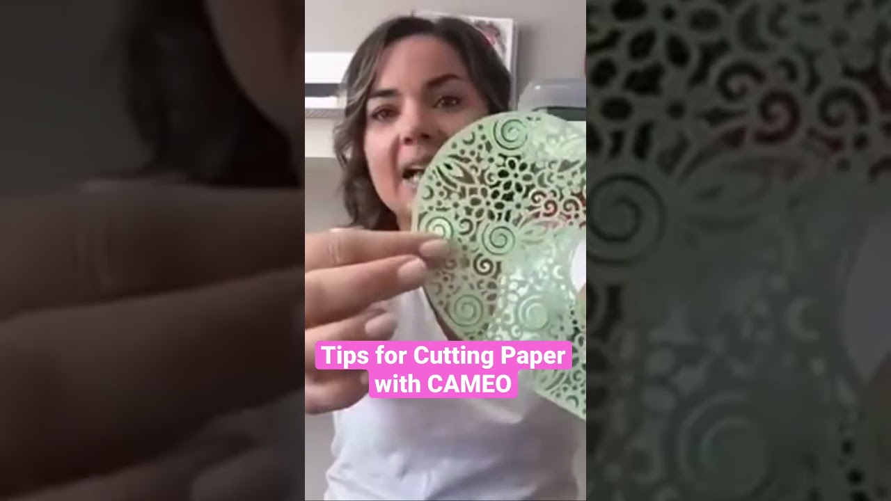 My best #paper cutting tips with #silhouettecameo4 Watch the full video 👇🏻 #papercraft #howto