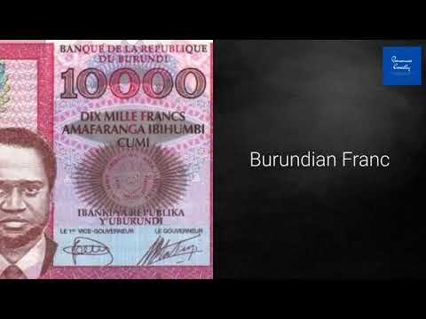 Correct Pronunciation Of Burundi‘s Currency | Burundian Franc | 2020 |