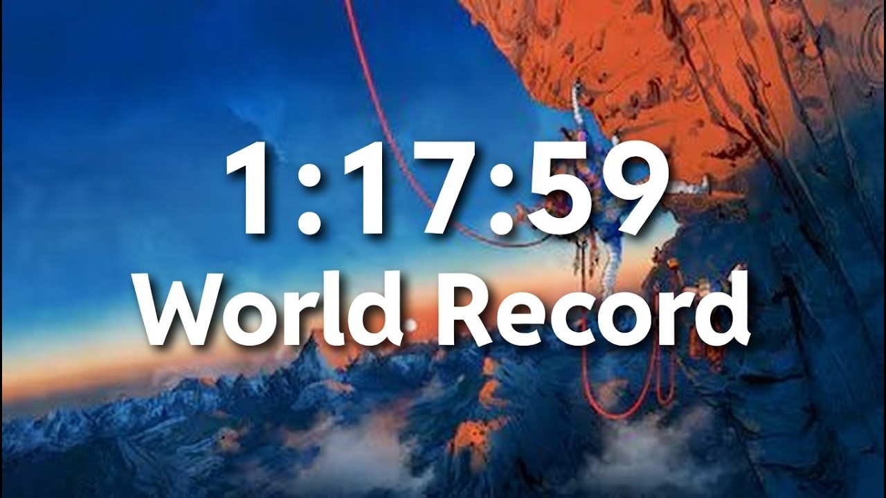 Cairn Free Solo Former World Record in 1:17:59