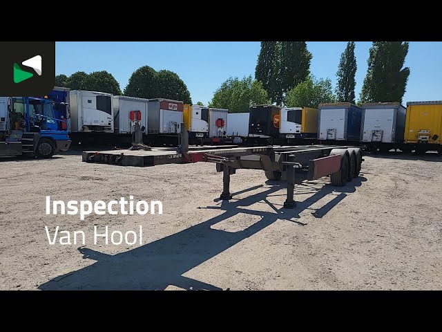 Van Hool Container chassis - BAS World