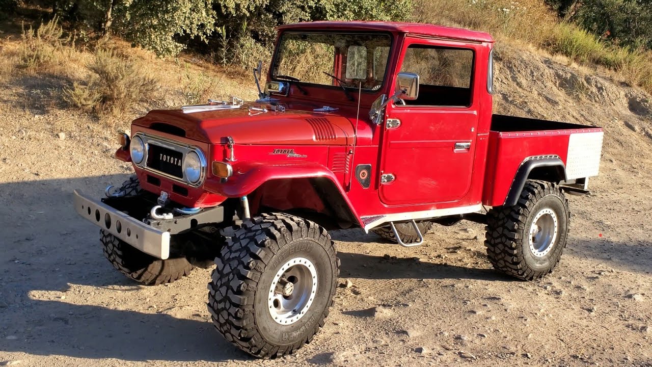 1965 Toyota Land Cruiser FJ45 Short Bed Is Pure Off-Road Poster Truck ...