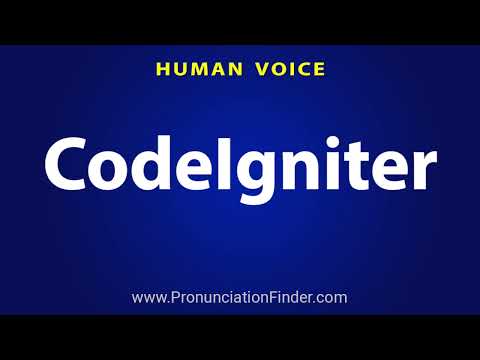 How To Pronounce CodeIgniter