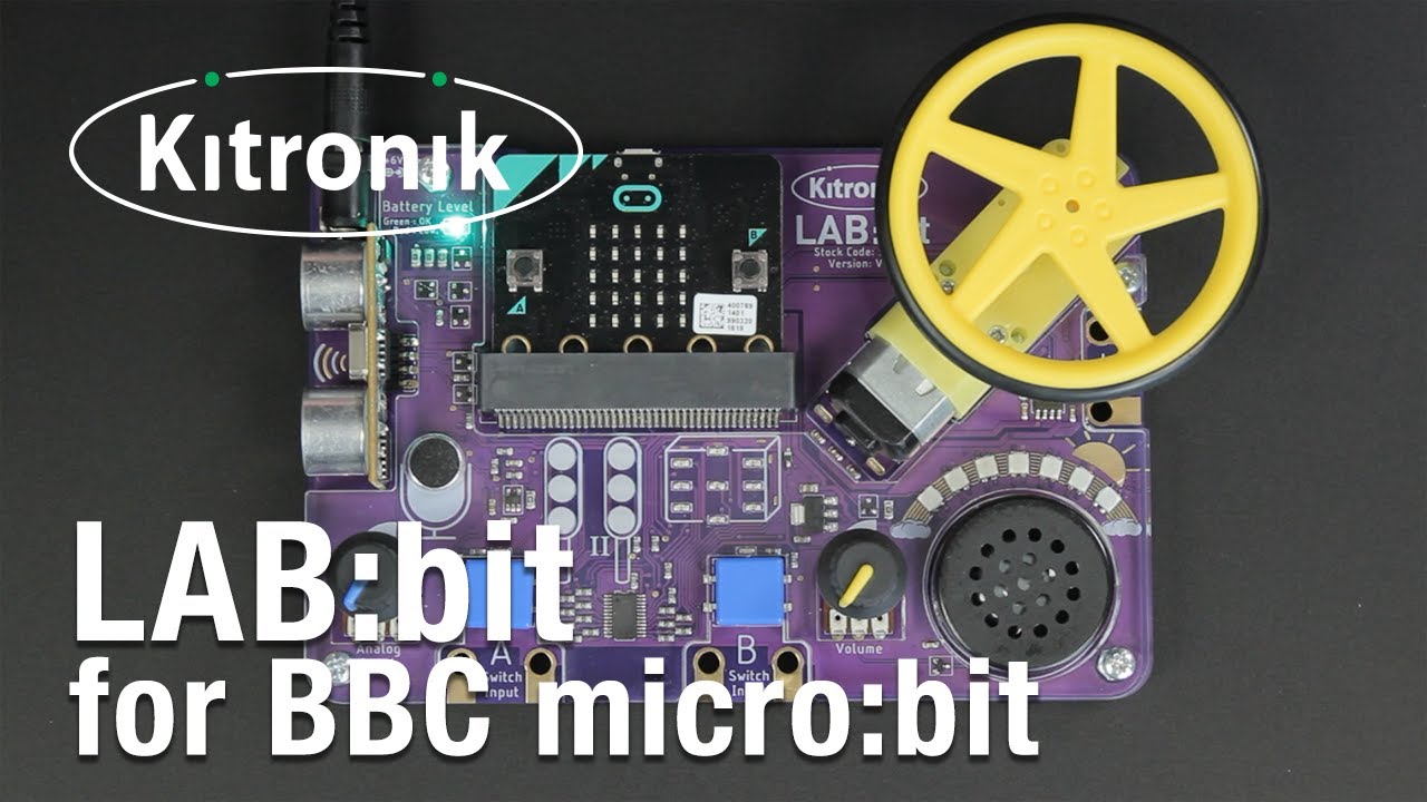Kitronik LAB:bit educational platform for BBC micro:bit