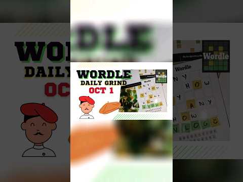 Daily Wordle Grind #834 (Oct 01, 2023)