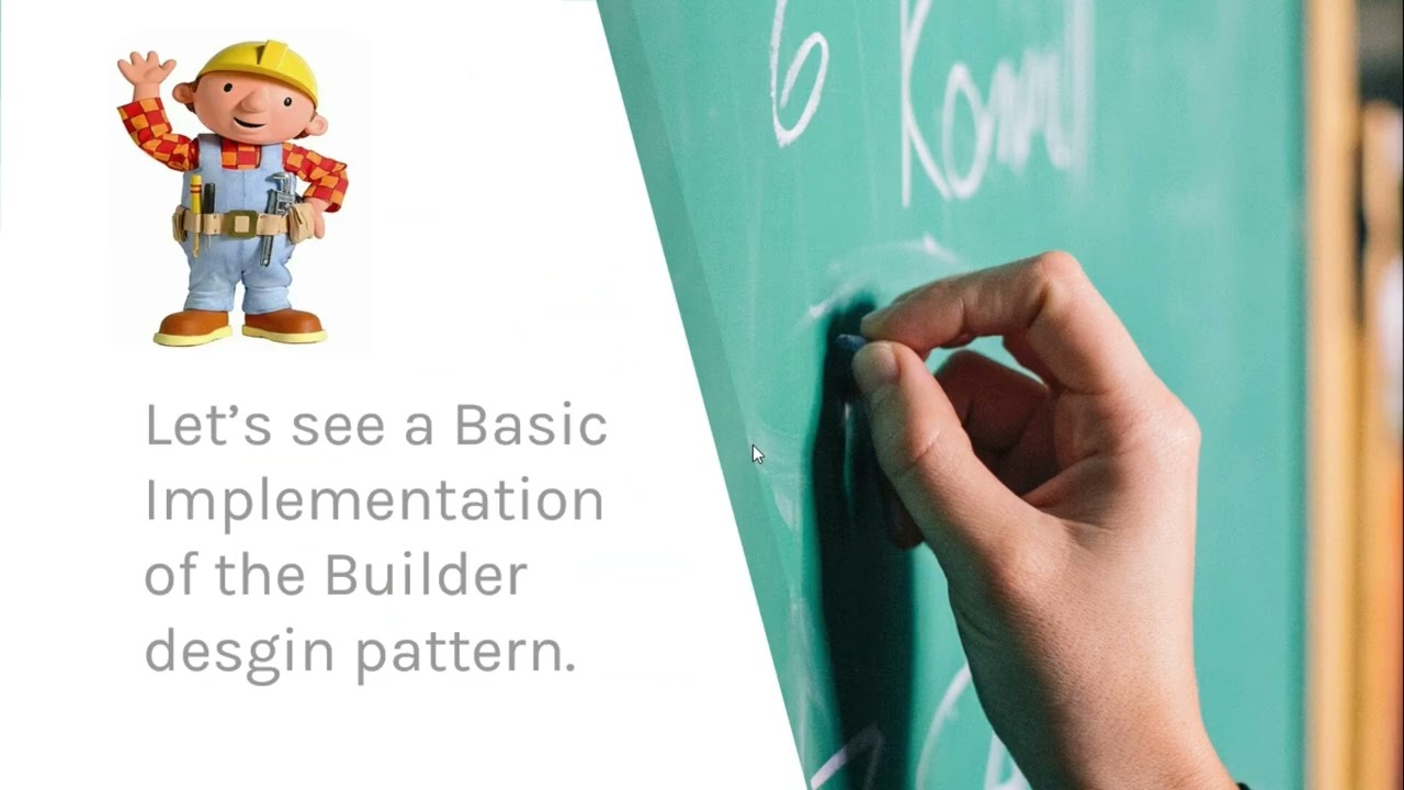Builder design pattern with code example || OOP Builder pattern with java example || GOF patterns