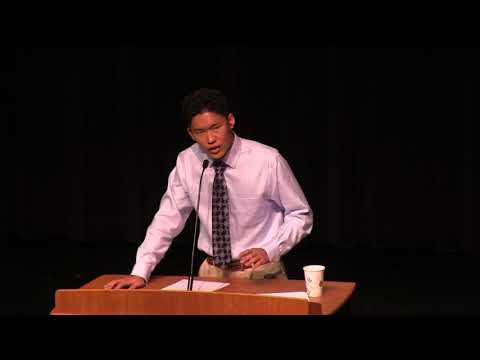 Chapel - 2017 08 28 - Henry Zhao, Chapel Prefect
