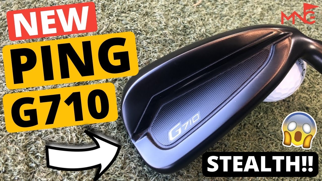 New Ping G710 Iron Review - PING HAVE GONE TO THE DARK SIDE!