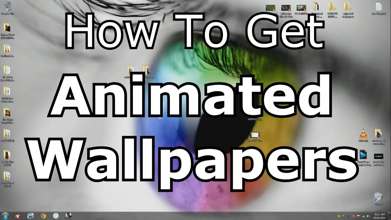 How To Get Animated 3D Wallpapers In Windows Vista/7/8