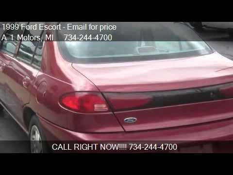 1999 Ford Escort LX 4dr Sedan for sale in Monroe, MI 48162 a