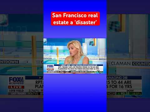 Experts say San Francisco real estate market is a ‘disaster’ #shorts
