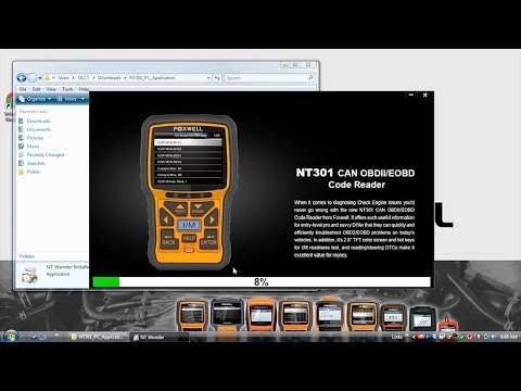 Foxwell Scan Tools - NT301 PC Application Installation