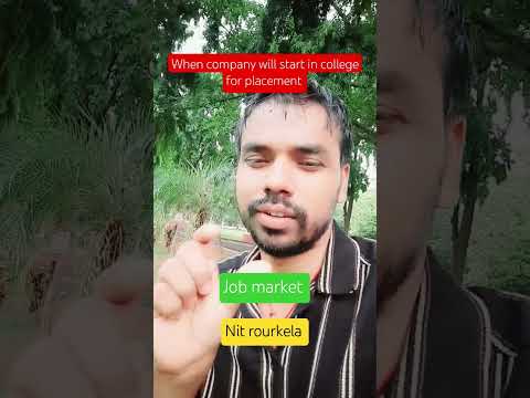 college placement ll #job #placement #nitrourkela #ytshorts #shorts