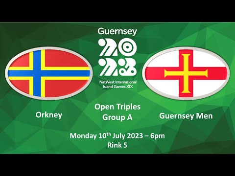 Island Games Indoor Bowls Open Triples - Orkney vs Guernsey M
