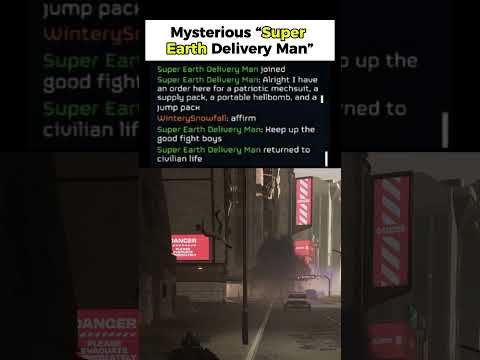 Delivery man - Helldivers 2