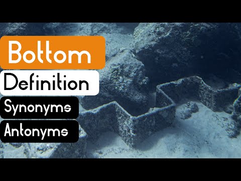 Bottom Pronunciation | Bottom Definition | Bottom Synonyms | Bottom Antonyms
