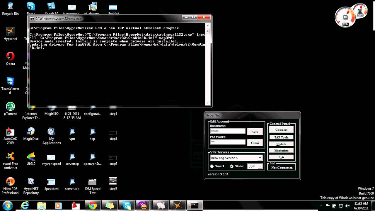 Running the Hypernet GUI