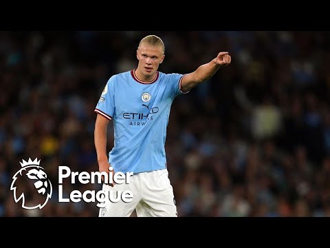 Erling Haaland's hat trick against Nottingham Forest | Premier League | NBC Sports