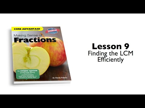 Fractions 9 – Finding the LCM | Math Fluency