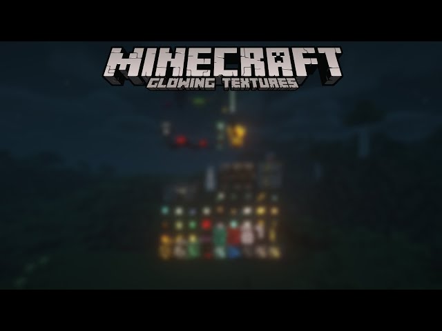 Glowing Textures Minecraft Texture Pack
