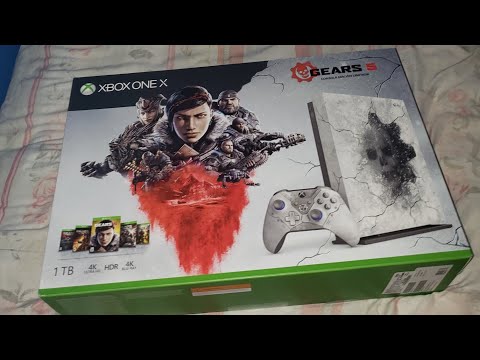 GEARS 5 XBOX ONE X LIMITED EDITION UNBOXING - GAMEPLANET MEXICO