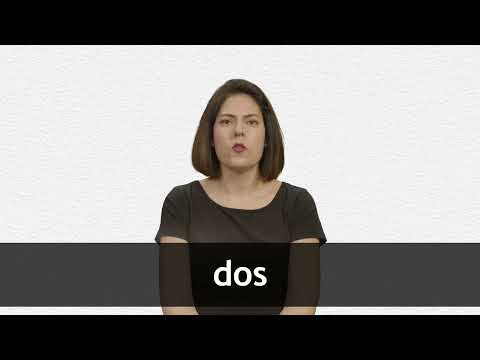 English Translation of “DOS” | Collins Spanish-English Dictionary