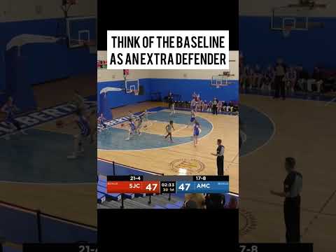 Why The Baseline Should Be Viewed As An Extra Defender (Basketball)
