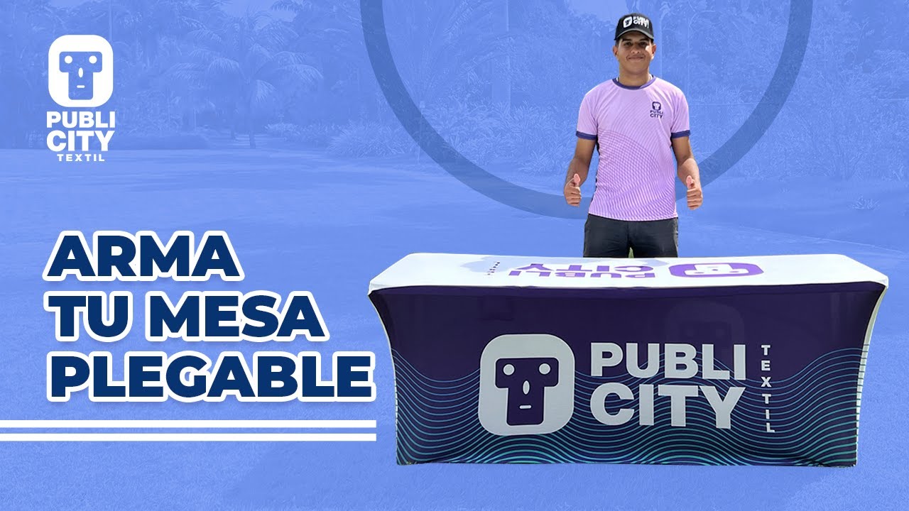Transforma tu evento con una Mesa Plegable + Mantel Personalizado