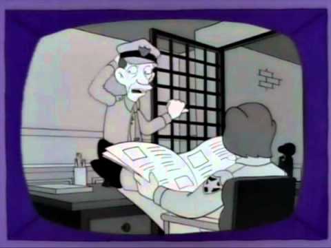 The Simpsons - Charles Bronson on The Andy Griffith Show