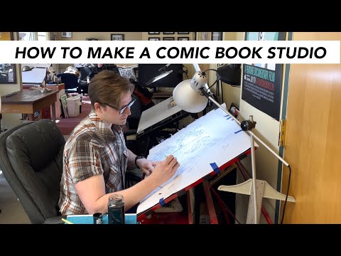 How to make a comic book studio