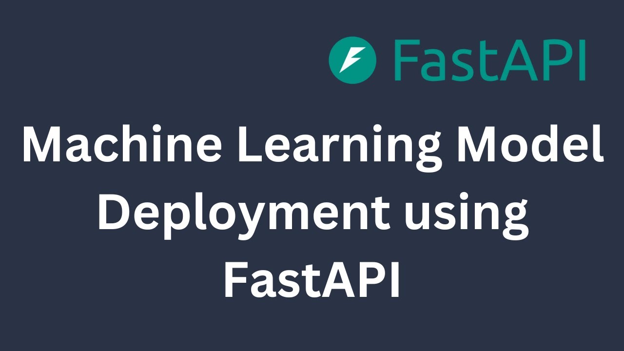 FastAPI Machine Learning Model Deployment | Python | FastAPI