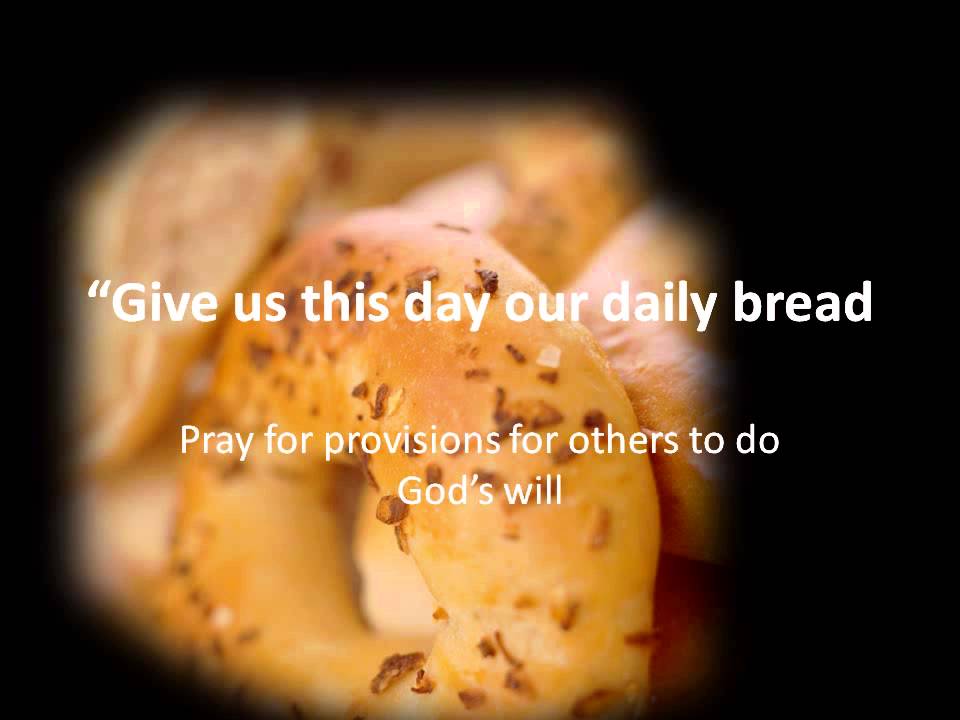 the Lord's Prayer Pattern for Petition