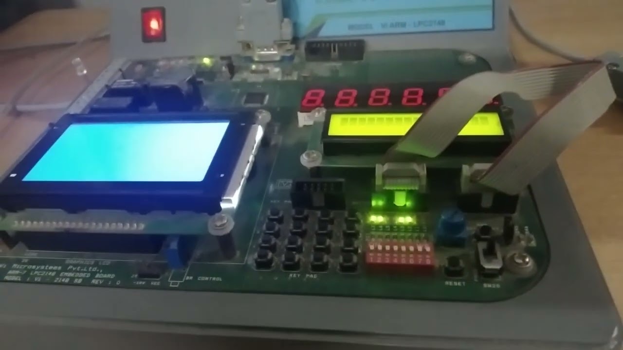 EEPROM Interfacing  with LPC2148 through I2C Protocol & Demo of Data  Write & Read in Hardware here