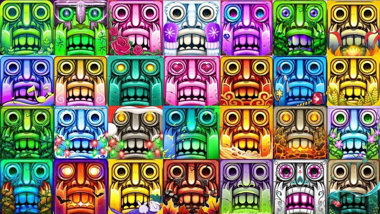 TEMPLE RUN 2 ALL MAPS (2013 - 2020)