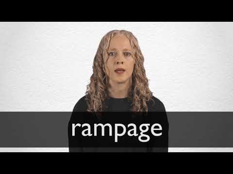 RAMPAGE definition and meaning | Collins English Dictionary