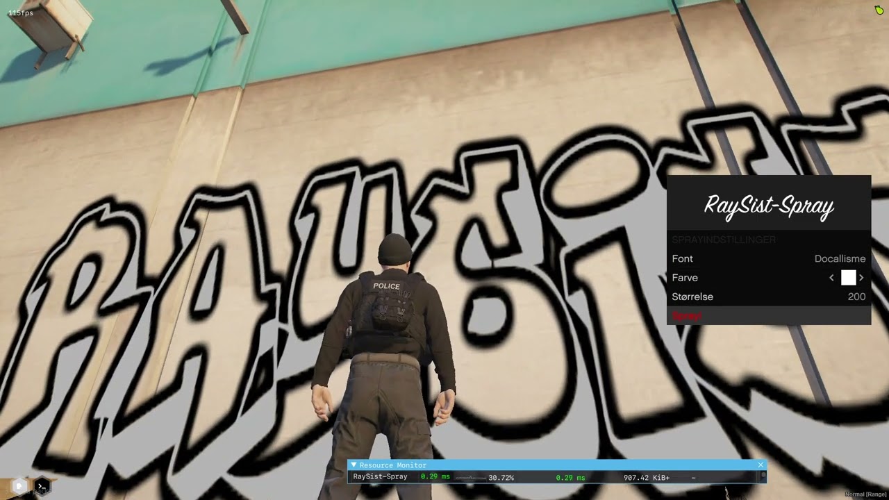 [FREE] V1.0 RaySist-Spray | Graffiti Script For QBCore