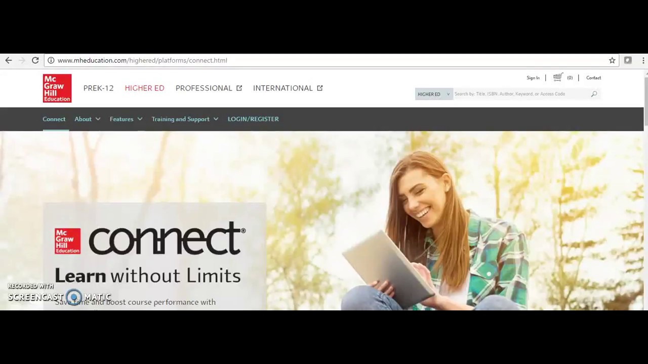 Registering on Connect