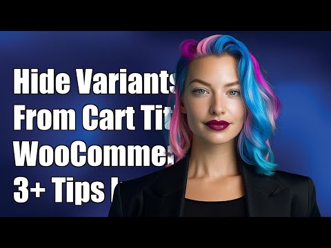 How to Hide Variation Info from Cart Item Title in WooCommerce 3+