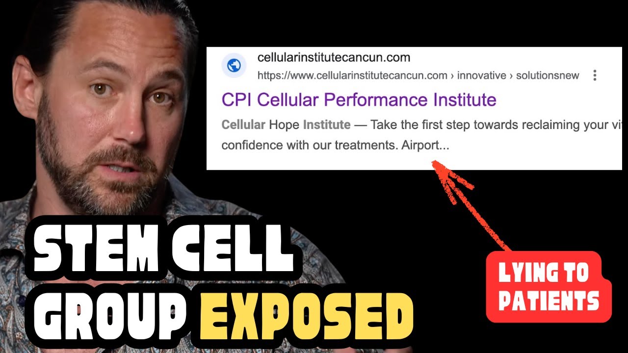 Global Stem Cell Group EXPOSED: Using CPI Stem Cells Name to Mislead Patients