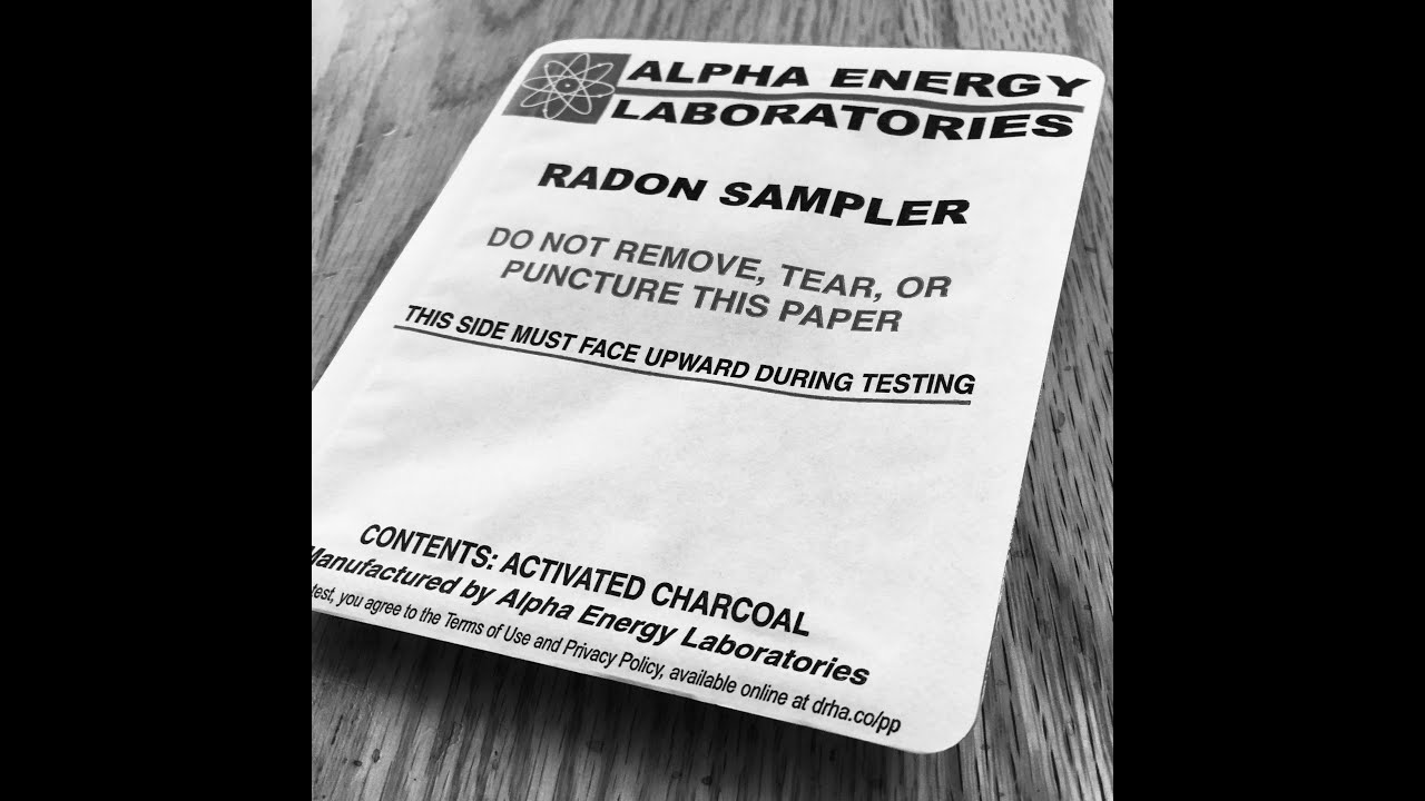 How to use a radon testing kit