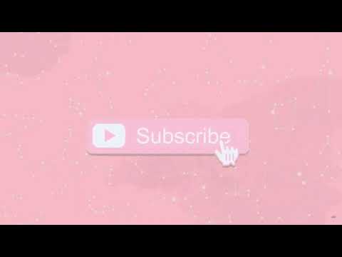 Pink Intro With Subscribe Button [TEMPLATE]