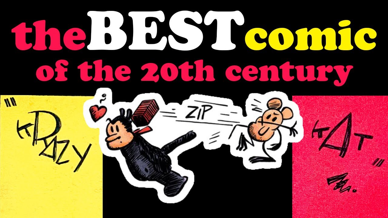 The Best Comic of the 20th Century - Krazy Kat by George Herriman