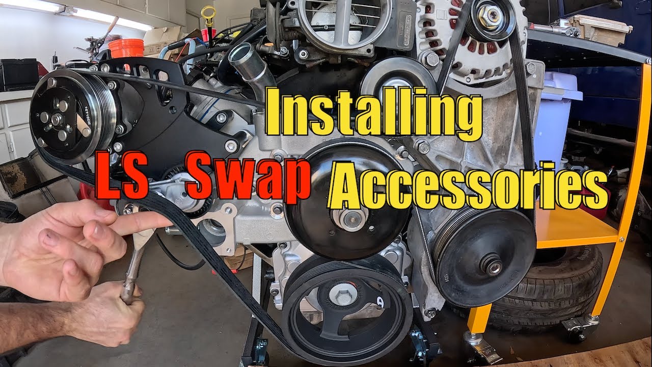 Installing LS Accessories | Alternator, Power Steering, A/C & Serpentine Belt