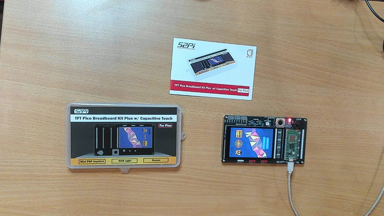 Unboxing the 52Pi TFT Pico Breadboard Kit With Capacitive Touch
