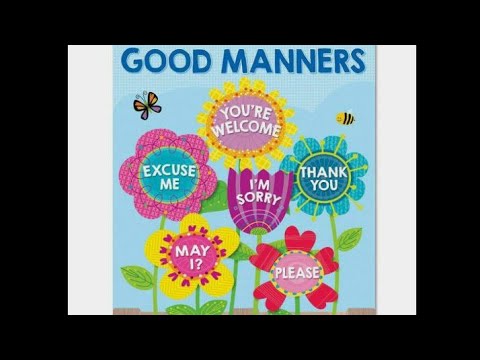 POLITE WORDS FOR KIDS