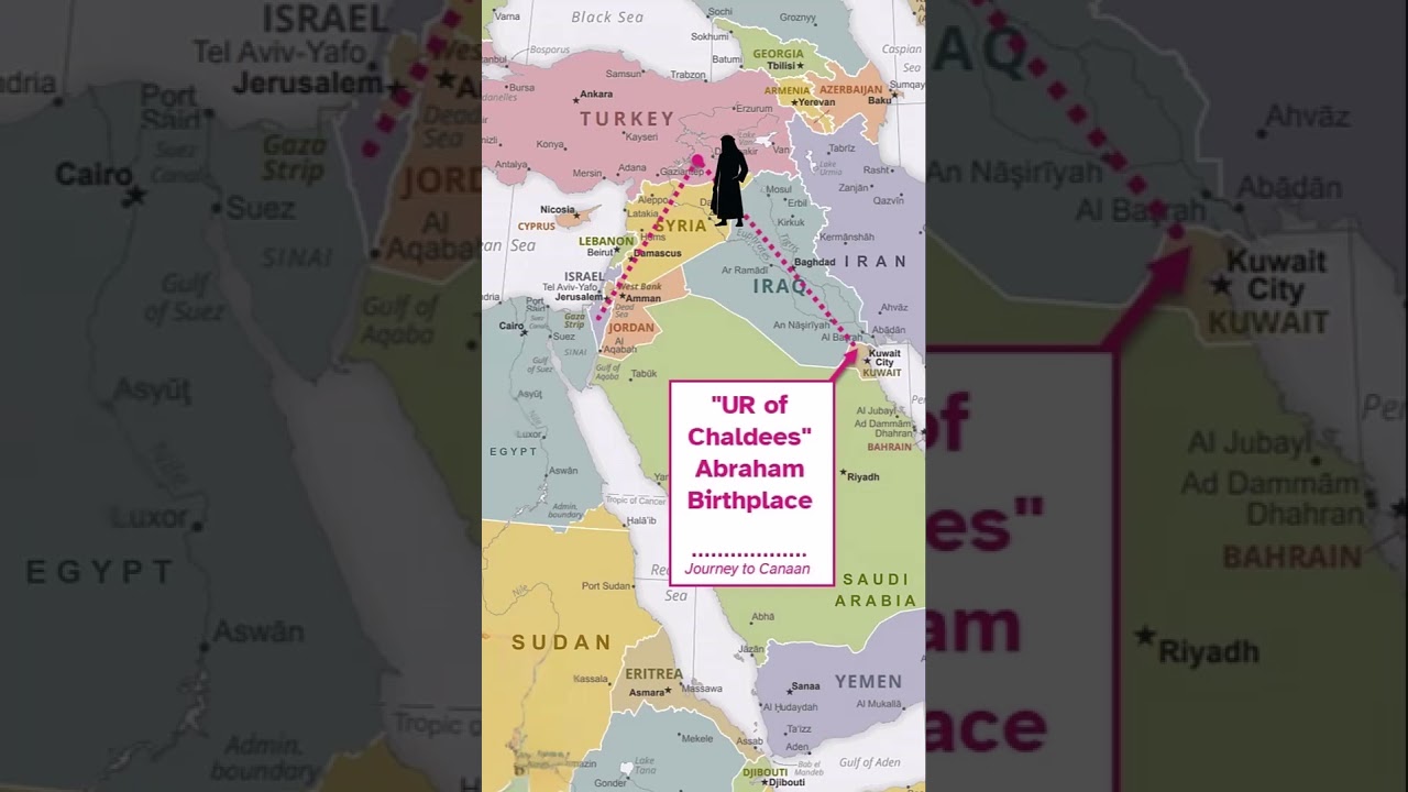 Abraham's Journey #map