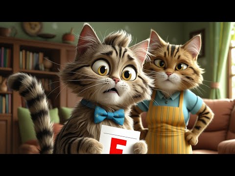 Cat FAILS His Report Card! 🐱😱 (Mom's Reaction Will Shock You!)